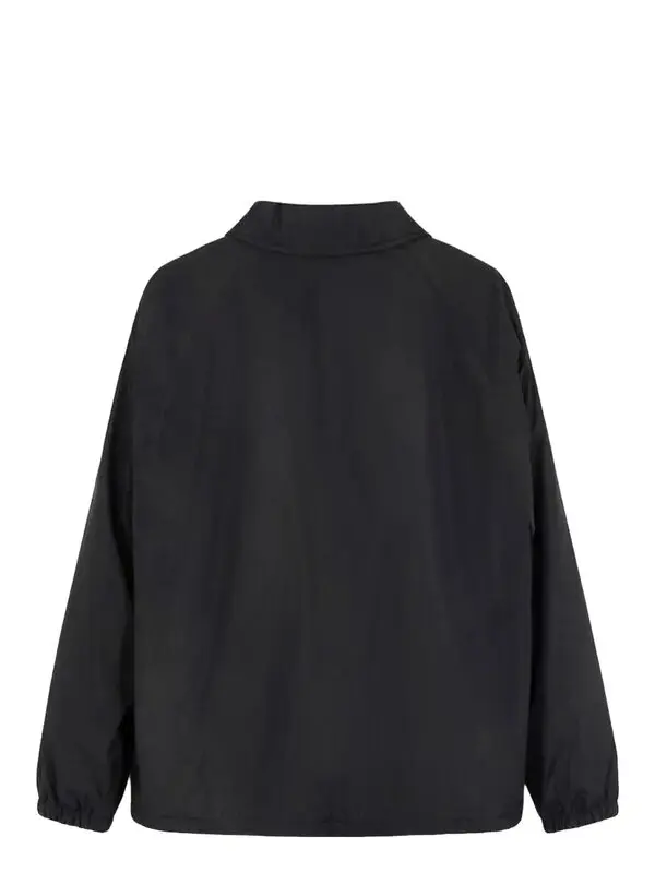 JIL SANDER Press-stud Raglan-sleeve Jacket - Black