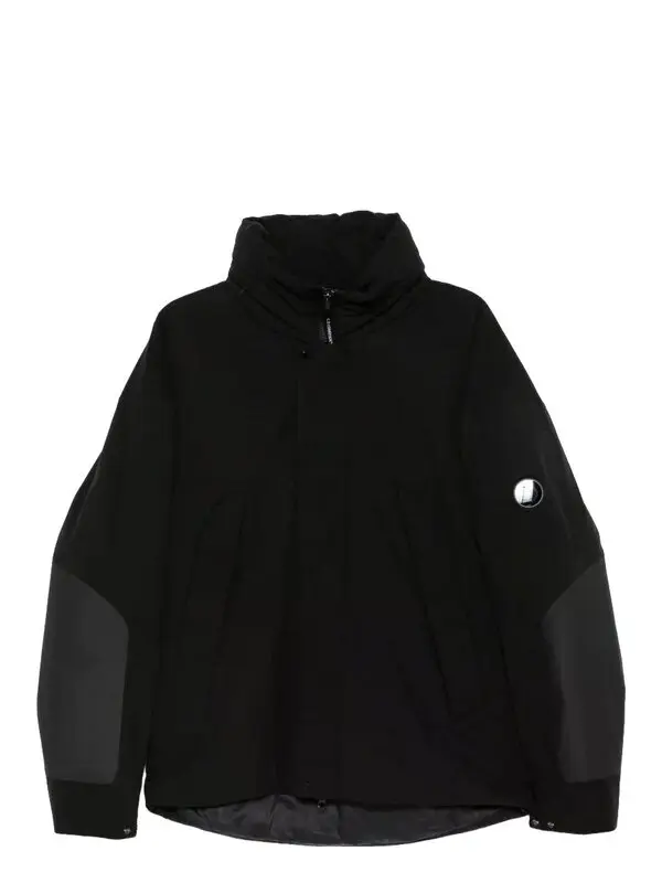 C.P. COMPANY Pro-tek Lens Detail High-neck Jacket - Black