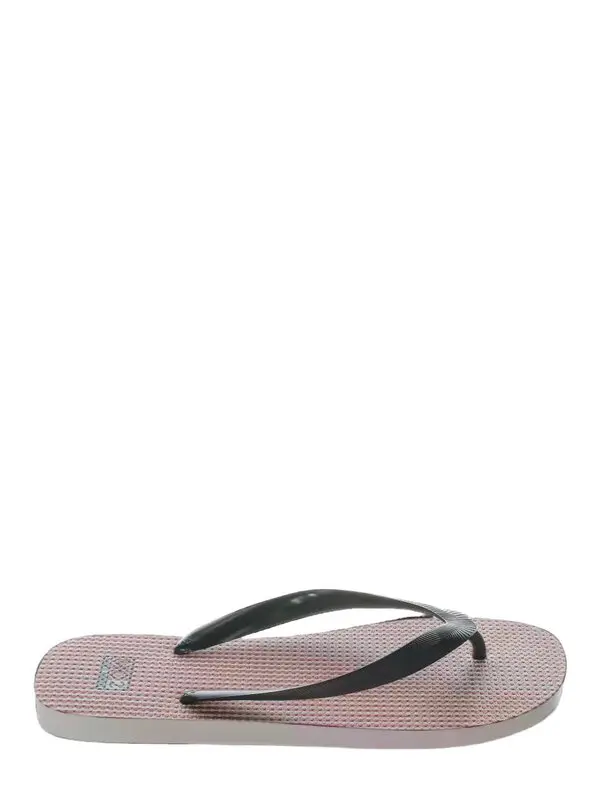MC2 SAINT BARTH Tommy Striped Flip-flops - Red