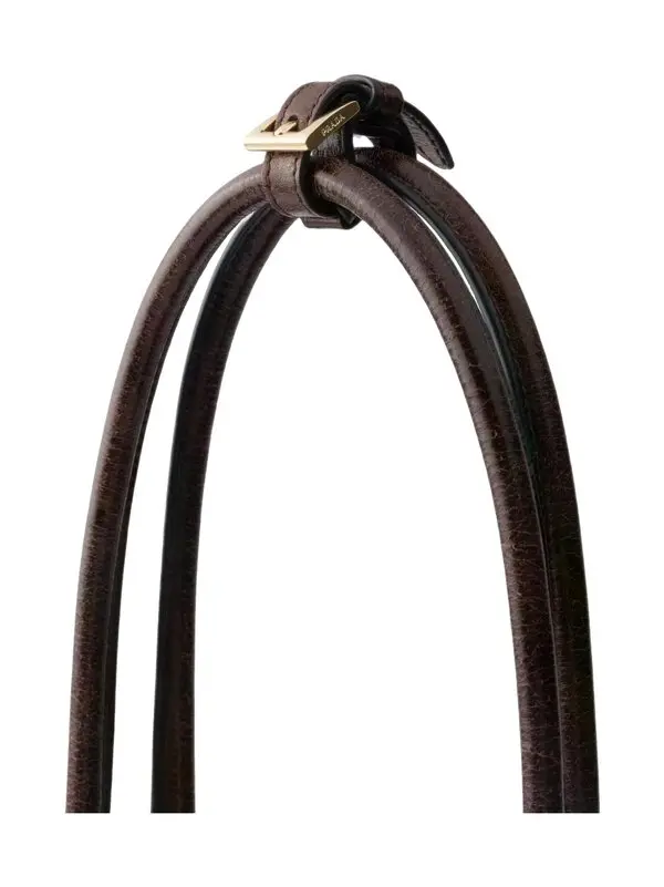 Prada Bonnie Extra-large Leather Bag - Brown