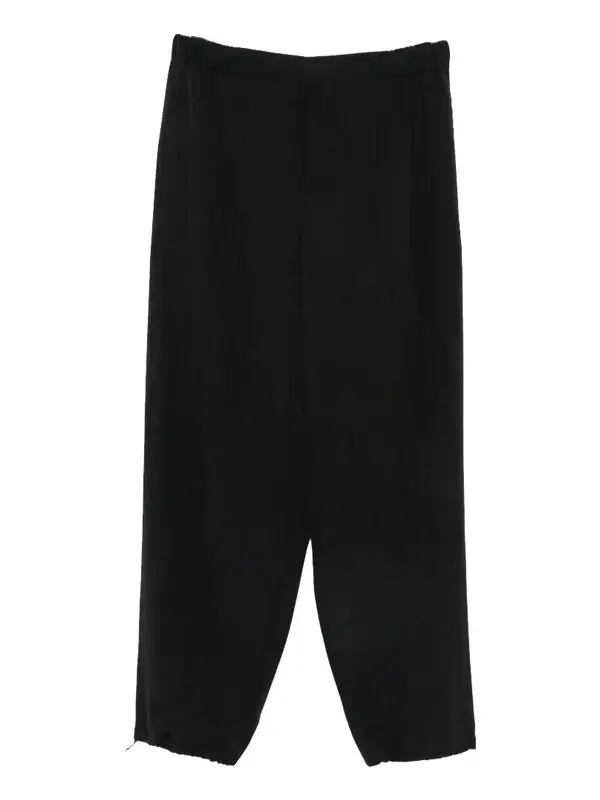 Jacquemus Gio Elasticated Wide-leg Trousers - Blue
