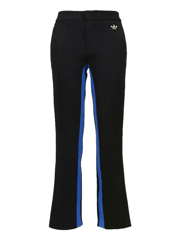 Adidas Embroidered Track Pants - Black