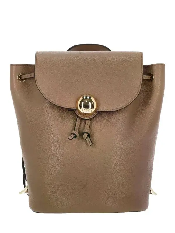 Furla Leather Backpack - Brown