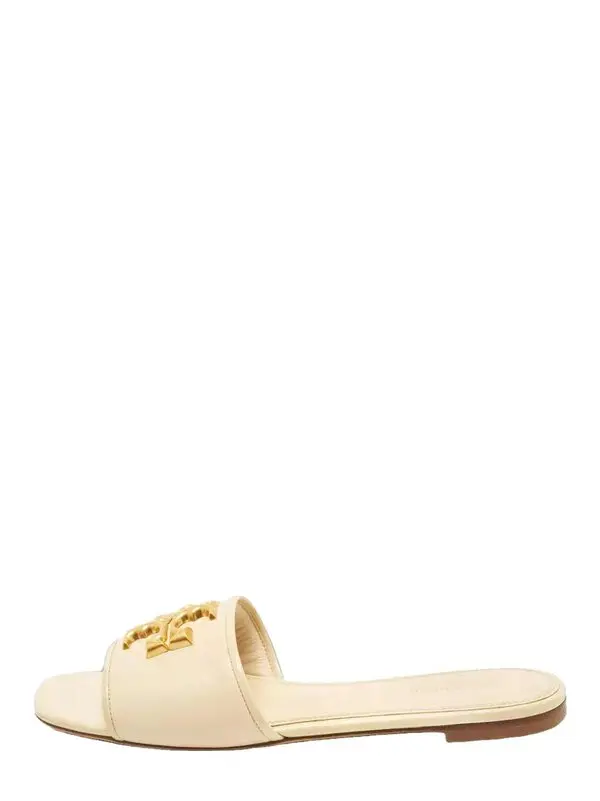Tory Burch Eleanor Double T Sandals - Neutrals