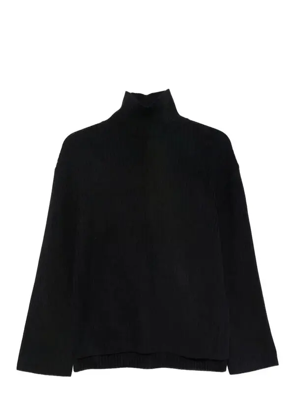 A.p.c. Ribbed-knit Roll-neck Sweater - Blue