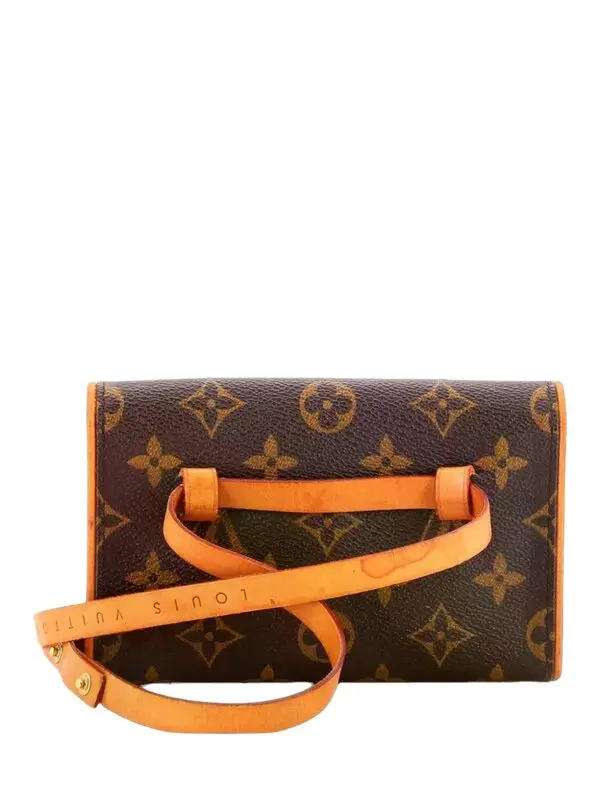 LOUIS VUITTON Florentine Waist Bag Monogram Canvas Belt Bag - Brown