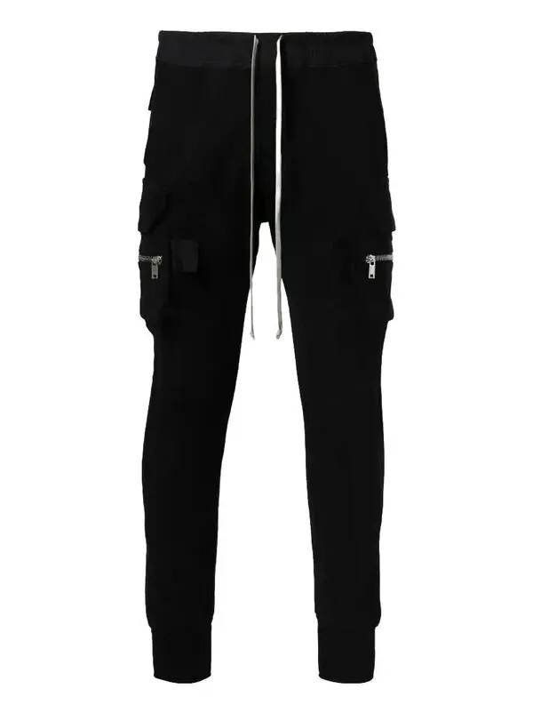 Rick Owens Mastodon Drawstring Cargo Pants - Black