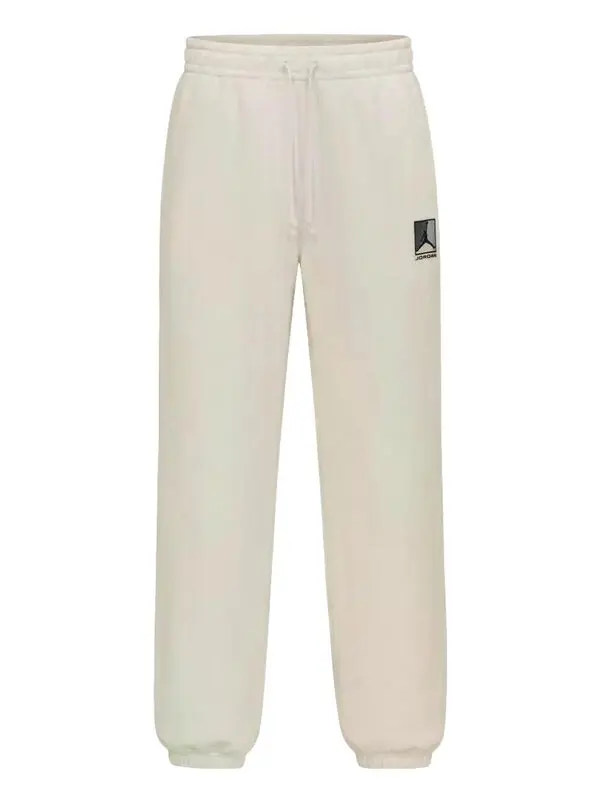 Nike Jordan Logo-patch Track Pants - White