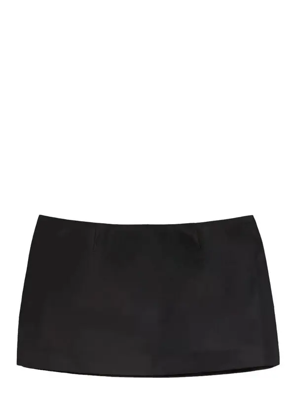 PUMA X Rosé Logo-patch Mini Skirt - Black
