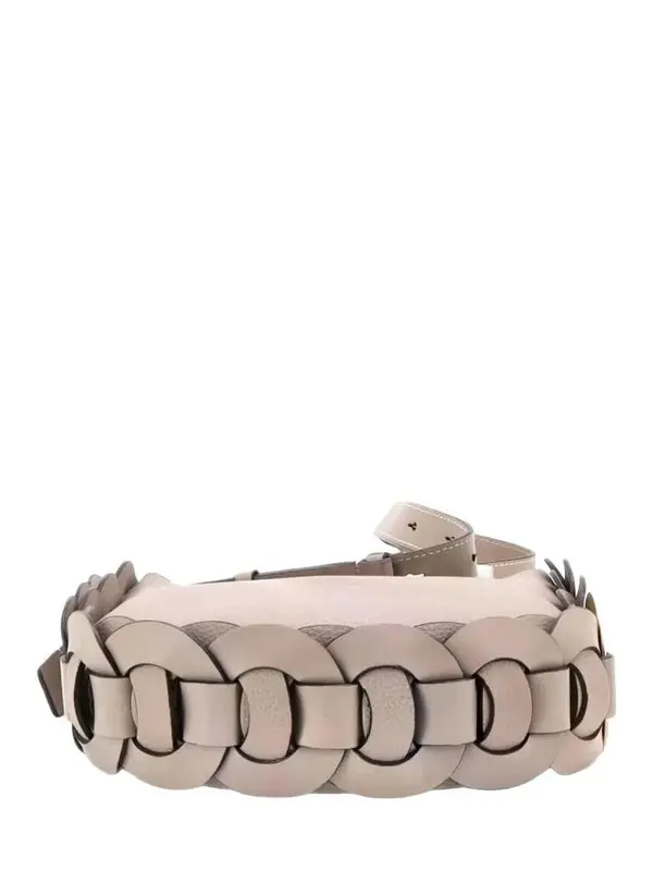 Chloé Darryl Leather Small Hobo Bag - Neutrals