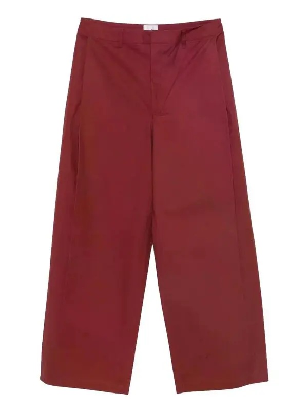 ARTE ANTWERP Wide-leg Trousers - Red