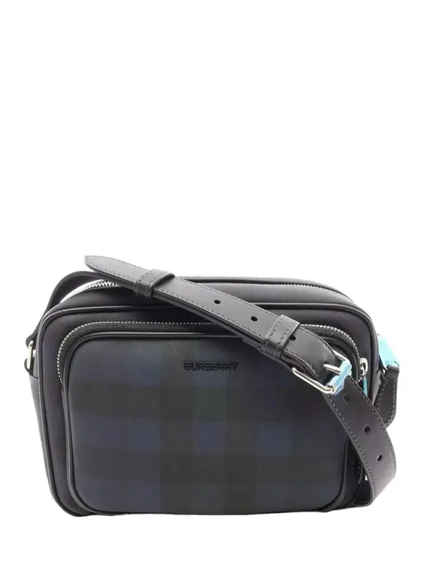 Burberry Paddy Check Shoulder Bag - Blue