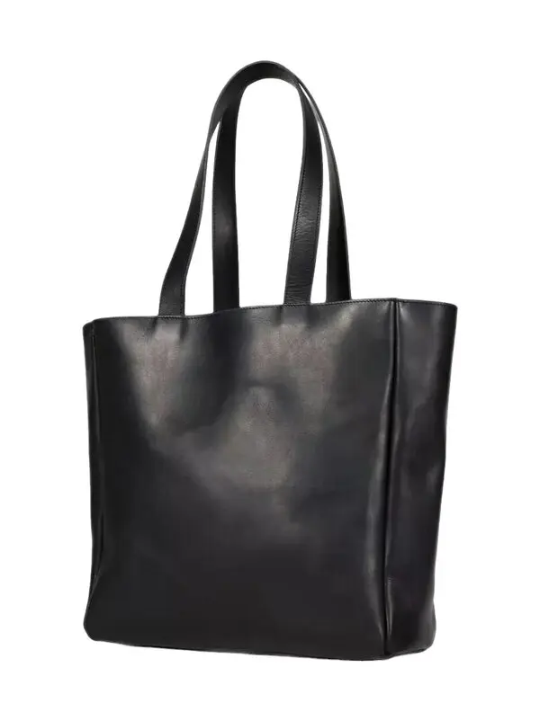 T.A.S Leather Tote Bag - Black