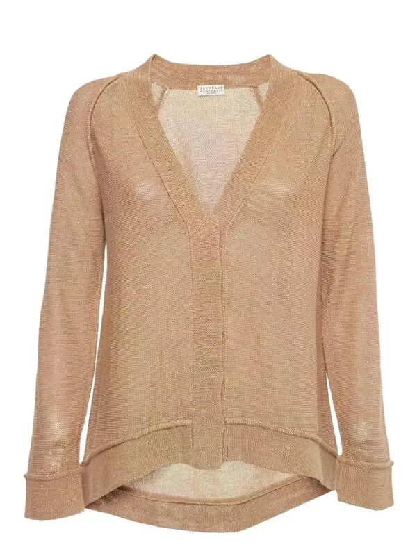 Brunello Cucinelli Button-front Knit Cardigan - Neutrals