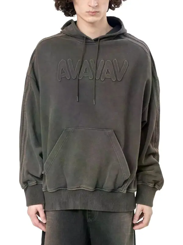 Adidas X Avavav Oversized Hoodie - Grey