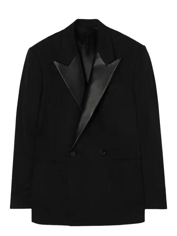 Burberry Double-breasted Blazer - Black