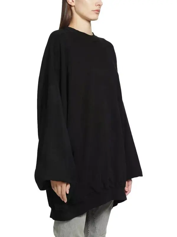Rick Owens Oversized Sweatshirt - Black