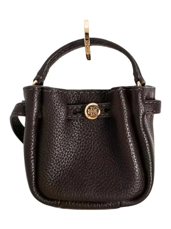 Tory Burch Romy Bucket Bag Charm - Brown