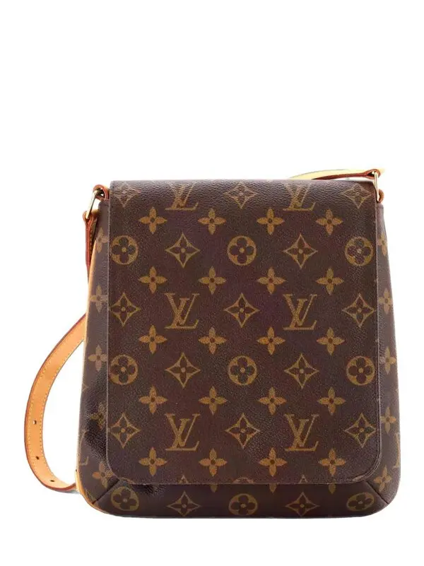 LOUIS VUITTON Musette Salsa Monogram Canvas Pm Shoulder Bag - Brown