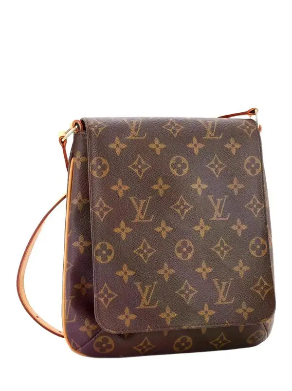 LOUIS VUITTON Musette Salsa Monogram Canvas Pm Shoulder Bag - Brown