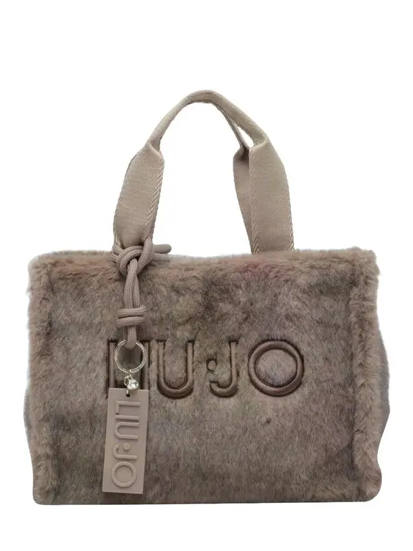 Liu Jo Logo-embroidered Tote Bag - Neutrals