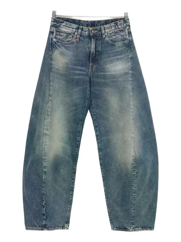 R13 Janine Wide-leg Jeans - Blue