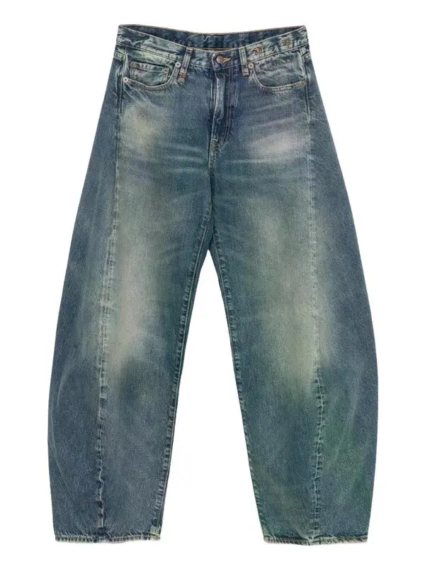 R13 Janine Wide-leg Jeans - Blue