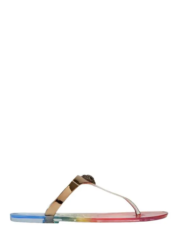 Kurt Geiger Maddison T-bar Flip-flops - Gold