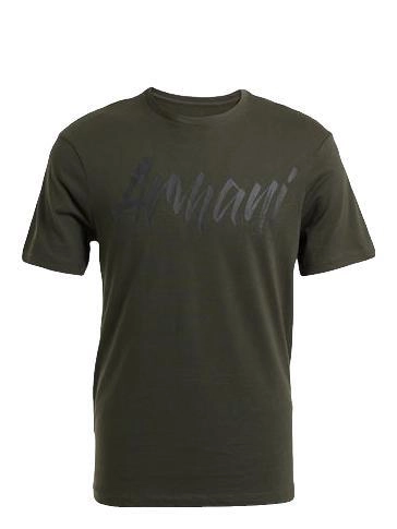 Armani Exchange T-shirt Dark Size Cotton - Green