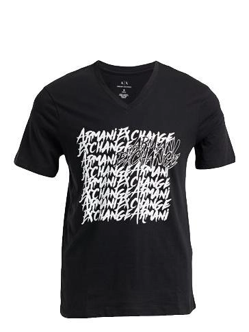 Armani Exchange T-shirt Size Cotton - Black