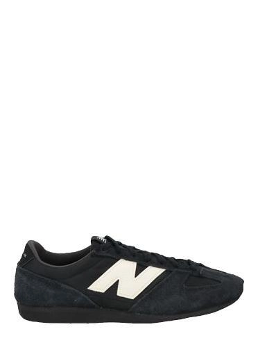 NEW BALANCE Sneakers Size Leather, Textile Fibers - Blue