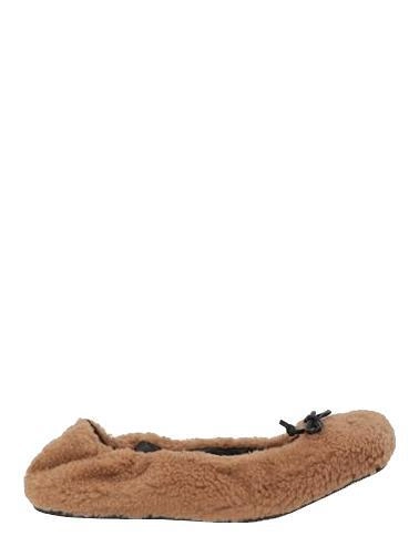 VIC MATIE Ballet Flats In Sand Textile Fibers - Beige