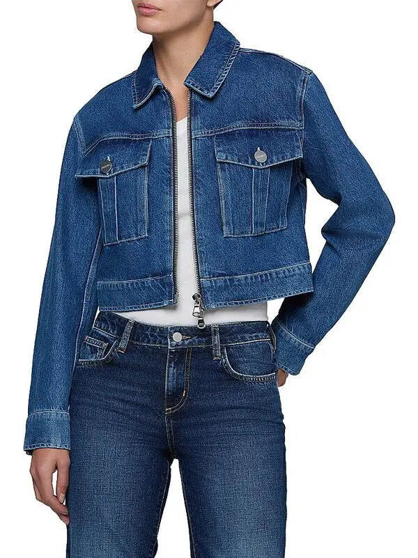 L'Agence Micah Oversized Jean Jacket - Goleta