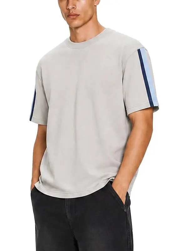 NANA JUDY Relaxed Fit Golfe Tee - Light Grey