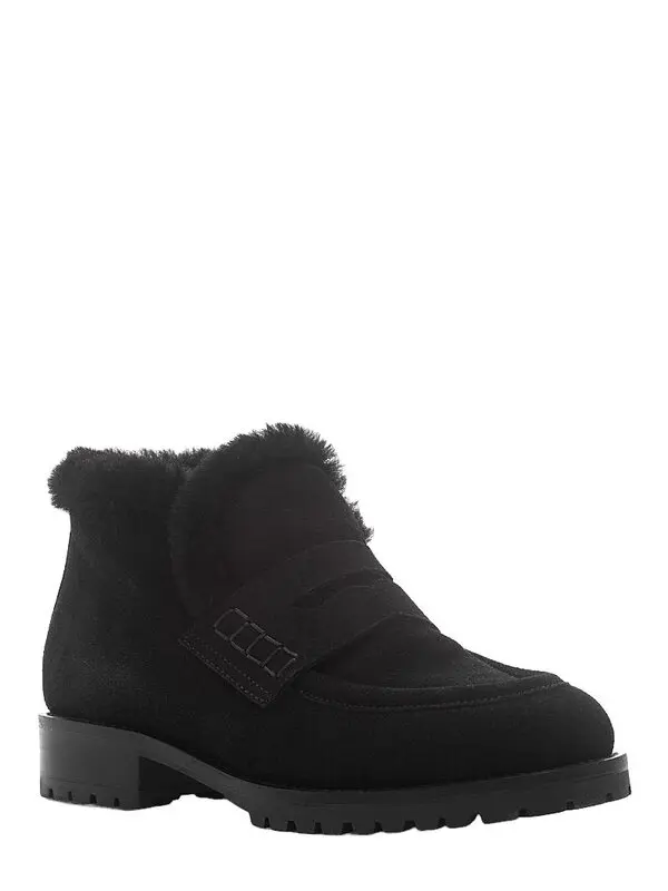 275 CENTRAL Zelia Fur Weatherproof Boot - Black