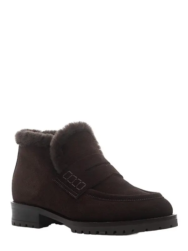 275 CENTRAL Zelia Fur Weatherproof Boot - Brown