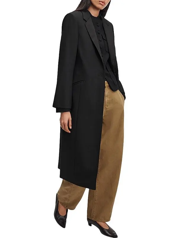 Rag & Bone Goldie Notched Collar Coat - Black