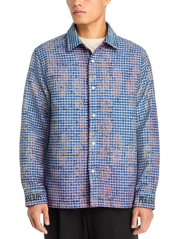 PLEASURES Operator Overshirt - Blue