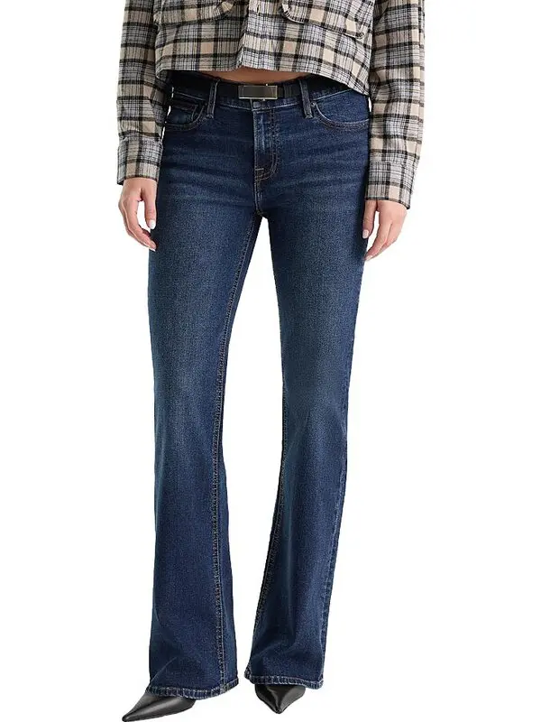Good American Good Low Rise Bootcut Jeans - Indigo