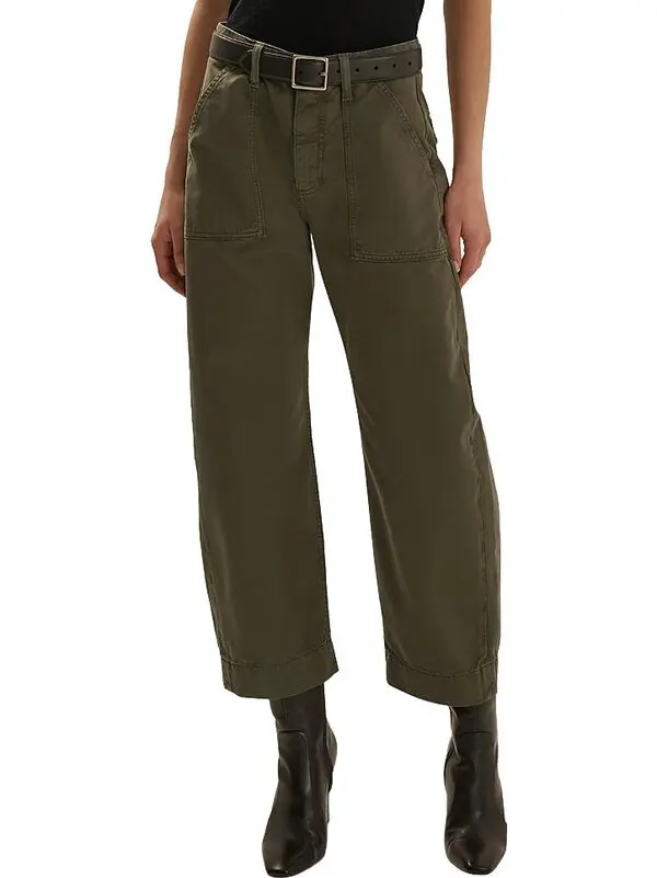 FAVORITE DAUGHTER The Major Cotton Pants - Army