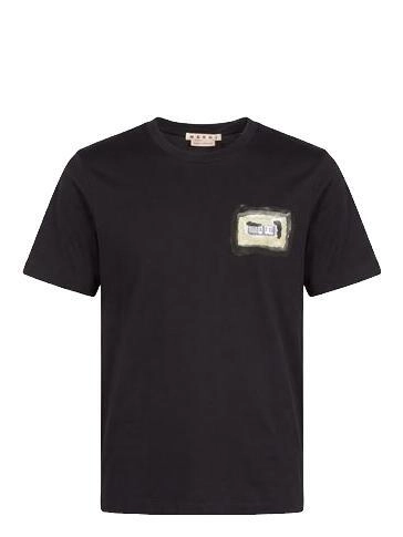 Marni T-shirt Size Cotton - Black