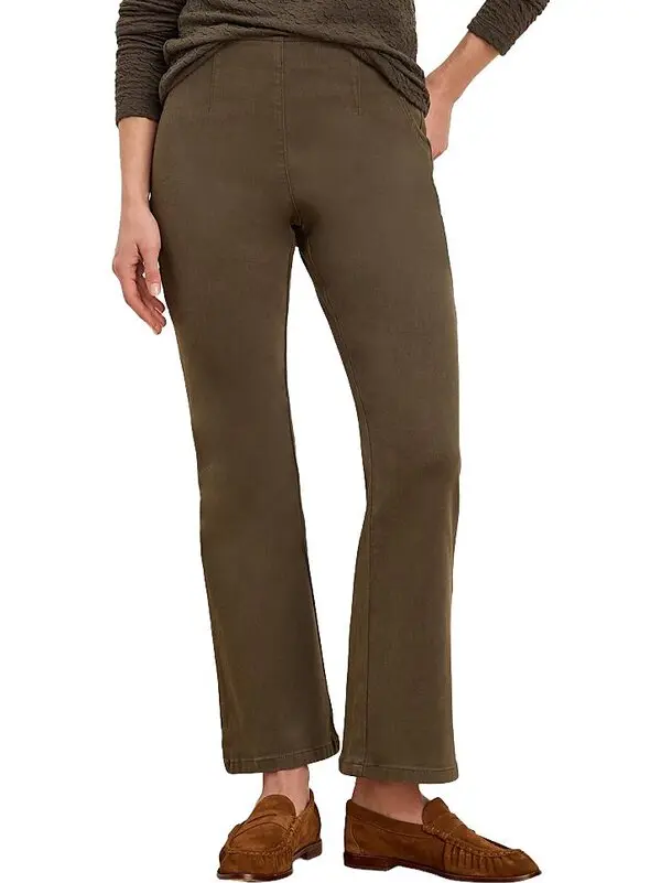NIC+ZOE Berkeley High Rise Bootcut Jeans - Kelp