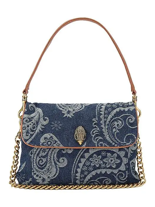 Kurt Geiger Celia Small Paisley Shoulder Bag - Light/pastel