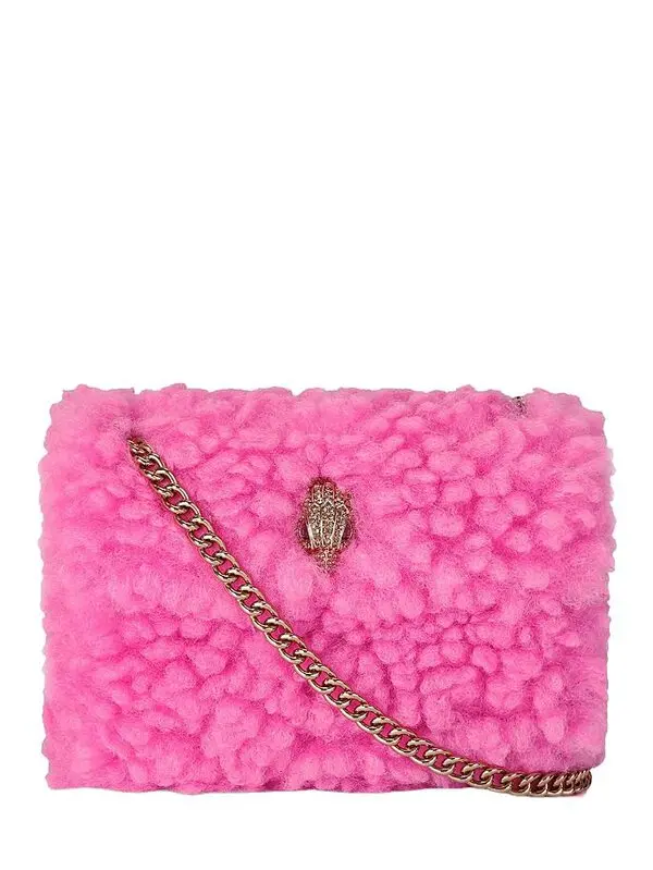 Kurt Geiger Kensington Faux Fur Mini Bag - Pink