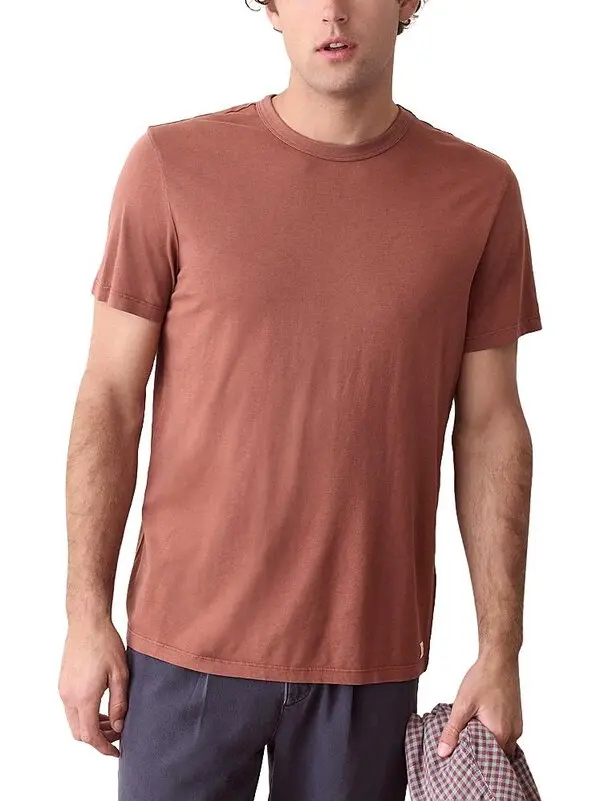 Marine Layer Signature Sea Change Crew Tee - Tortoise Shell