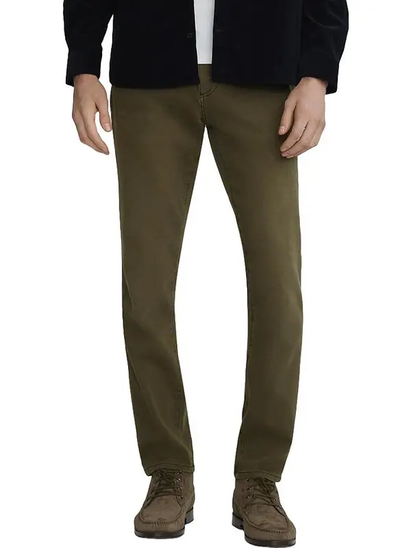 DL1961 Nick Slim Fit Cotton Blend Ultimate Knit Jeans - Olive