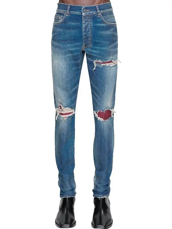 Amiri Mx1 Fit Jeans In Rich - Indigo