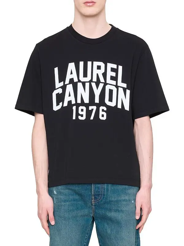 Amiri Laurel Canyon Tee - Black