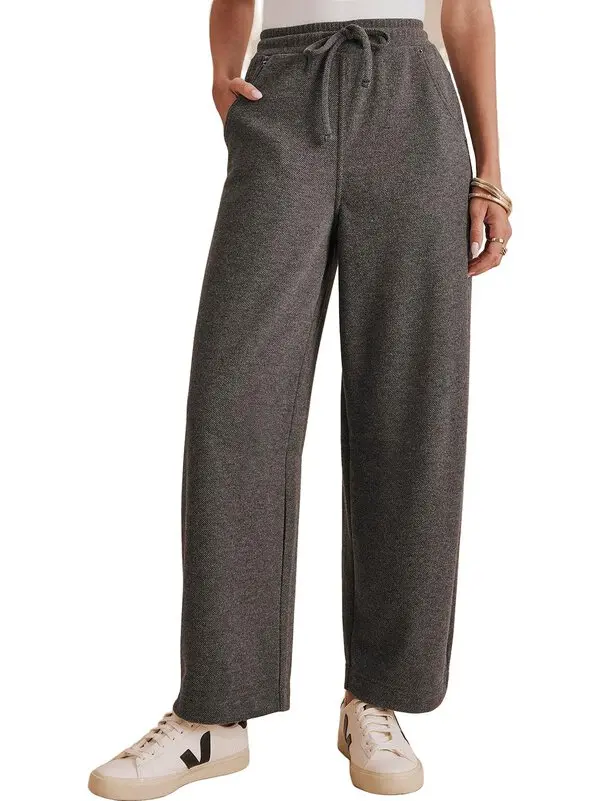 Splendid Marlow Tailored Knit Pant - Charcoal