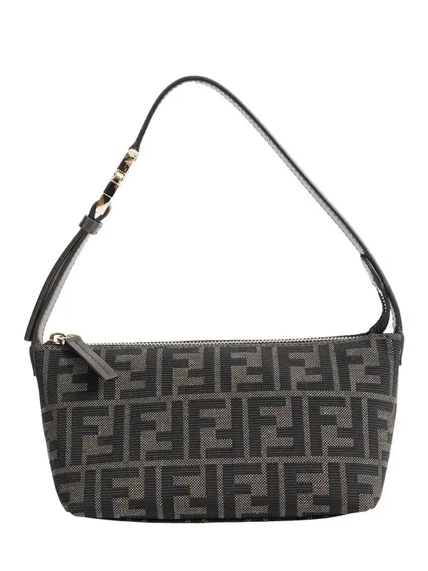 Fendi Small Vanity Handbag - Brown